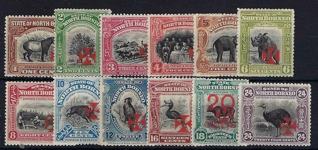 North Borneo/Sabah 189/200 LMM - Purves Philatelics